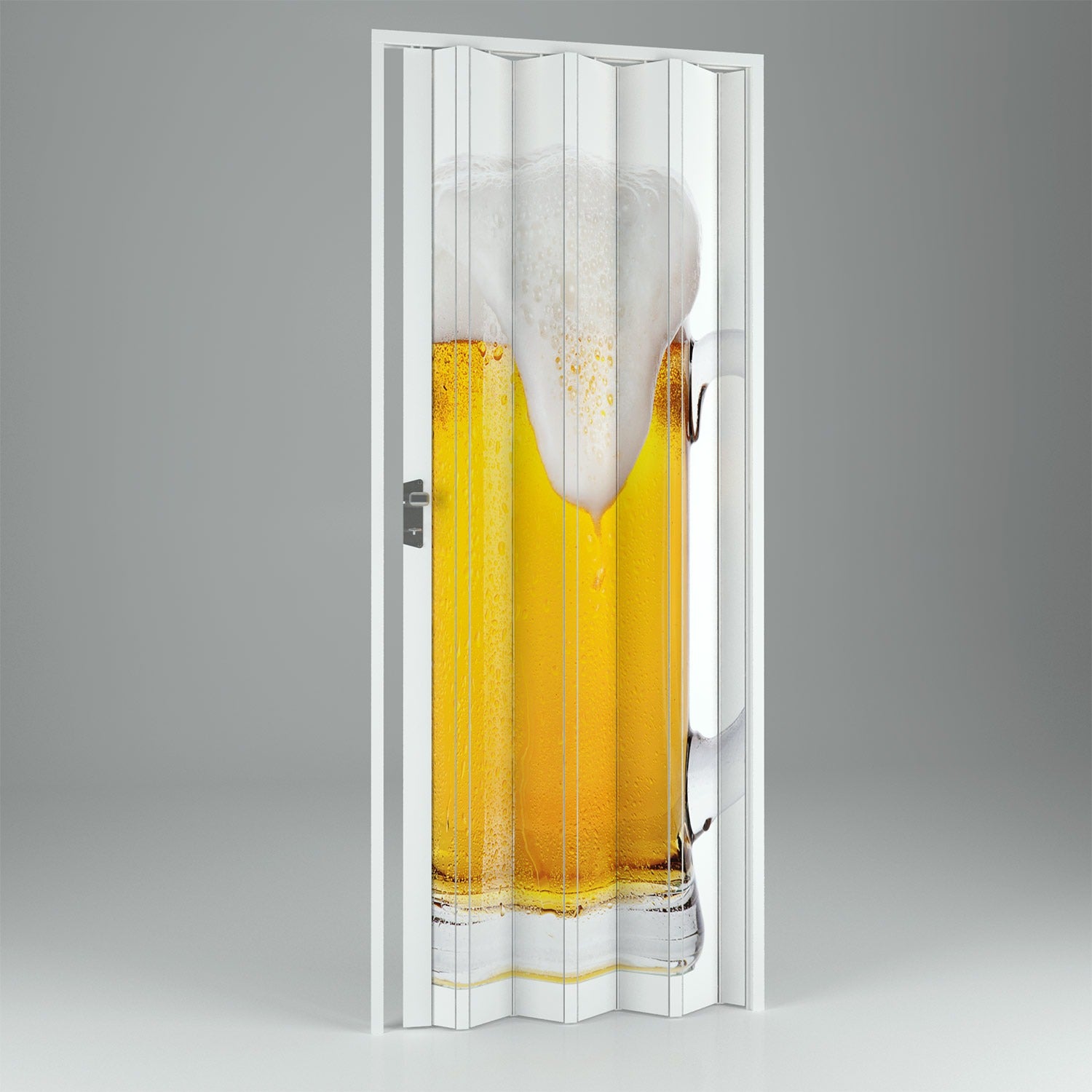 Porte pliante accordéon intérieur en PVC Beer 89,5x214 cm mod. Vera ...