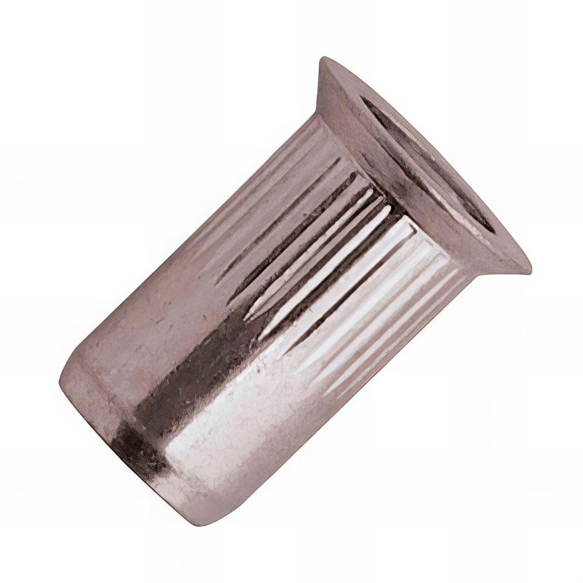 100 écrous à sertir crantés inox A2 TF, D. M10 x 21 mm - ENK1045 ...