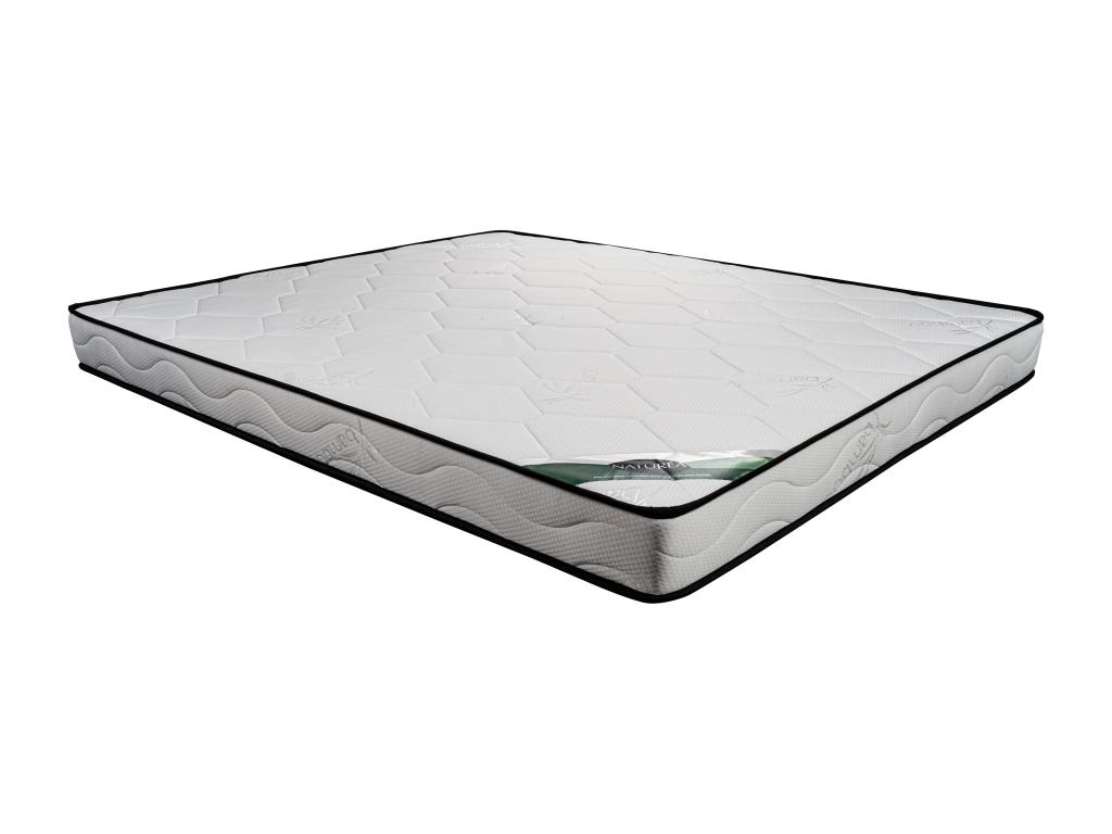 Matelas 160 x 200 cm mousse et coutil bambou ép.15cm - KANANI de ...