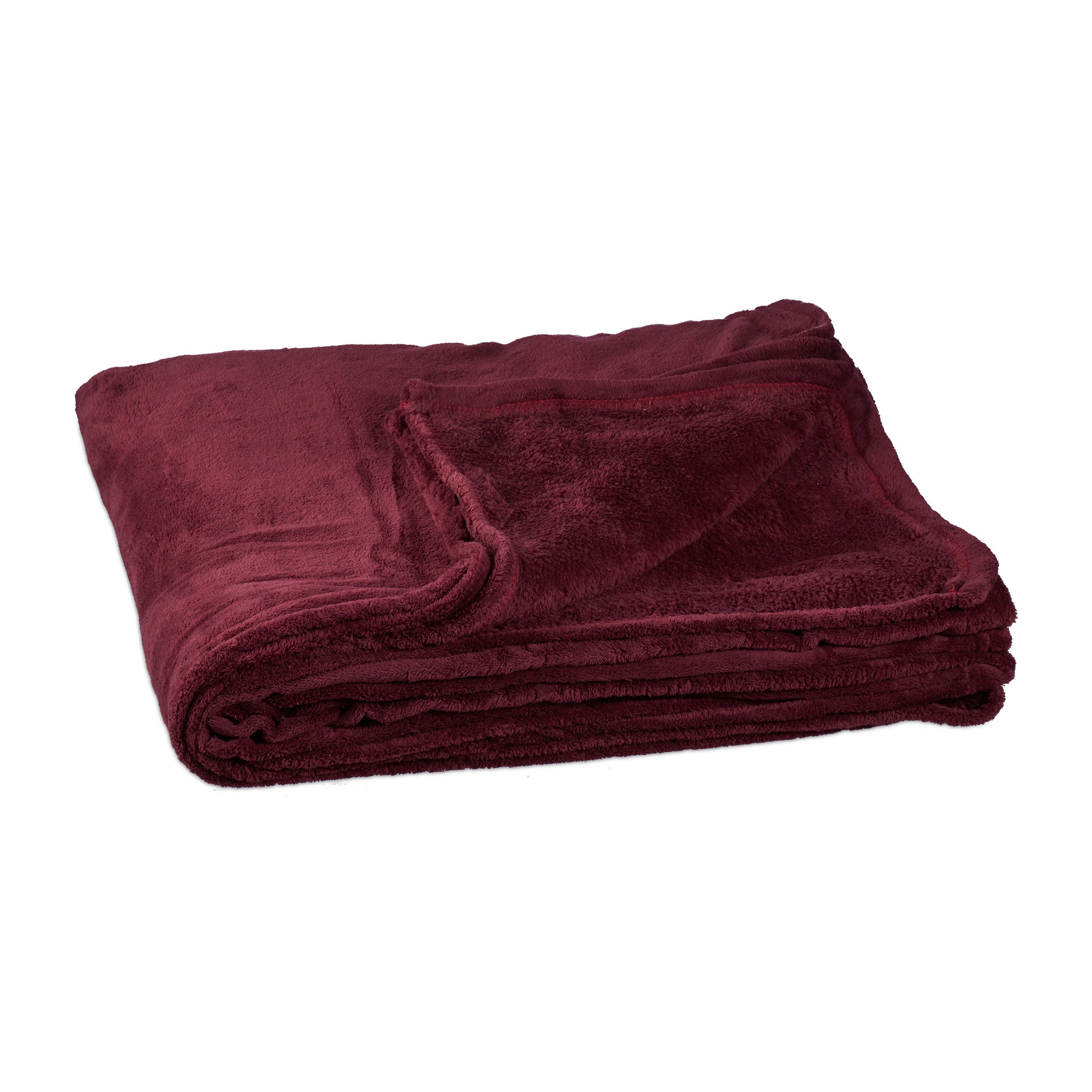 Relaxdays Couverture grande polaire douce plaid moelleuse douillet 200 ...