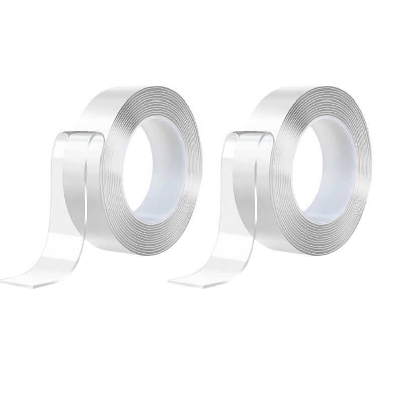 Ruban adhésif transparent double face 2 pièces, ruban nano double face ...