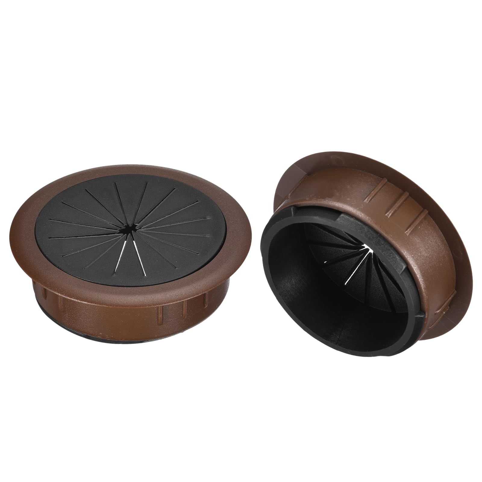 2 Pièces Cache-Trou de Câble Passe Cable Bureau, 60mm (2-3/8 Pouces ...