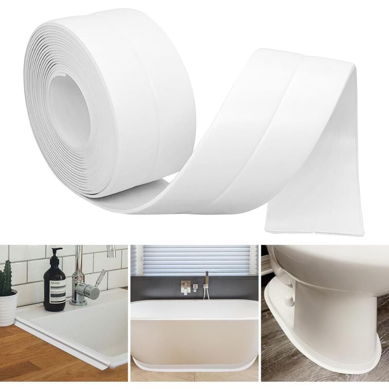 Plinthe Souple Autoadhésive 38mm x 5m, Plainte Adhesive PVC, Plinthe ...