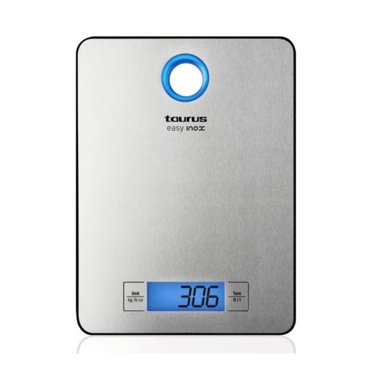 Báscula Digital de Cocina Taurus EASY INOX Acero Inoxidable | Leroy Merlin