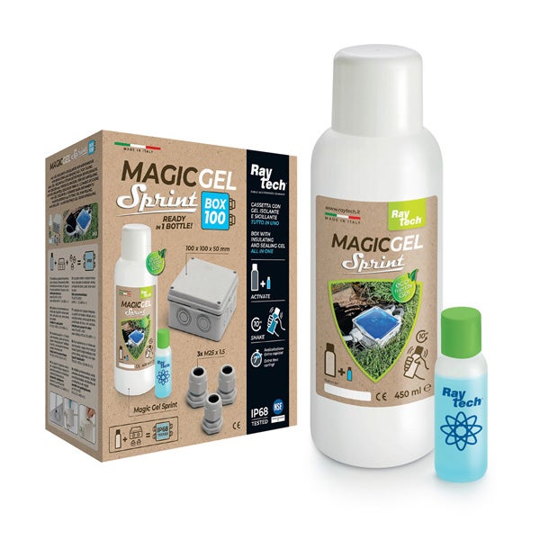 Kit pour connexions IP68 avec Magic Gel Sprint.-RAYTECH | Leroy Merlin
