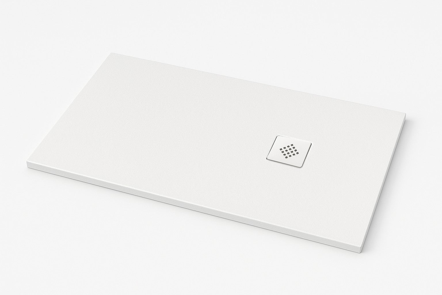 Receveur de douche Ardesia extra-plat 80X180 cm couleur Blanc RAL 9003 ...