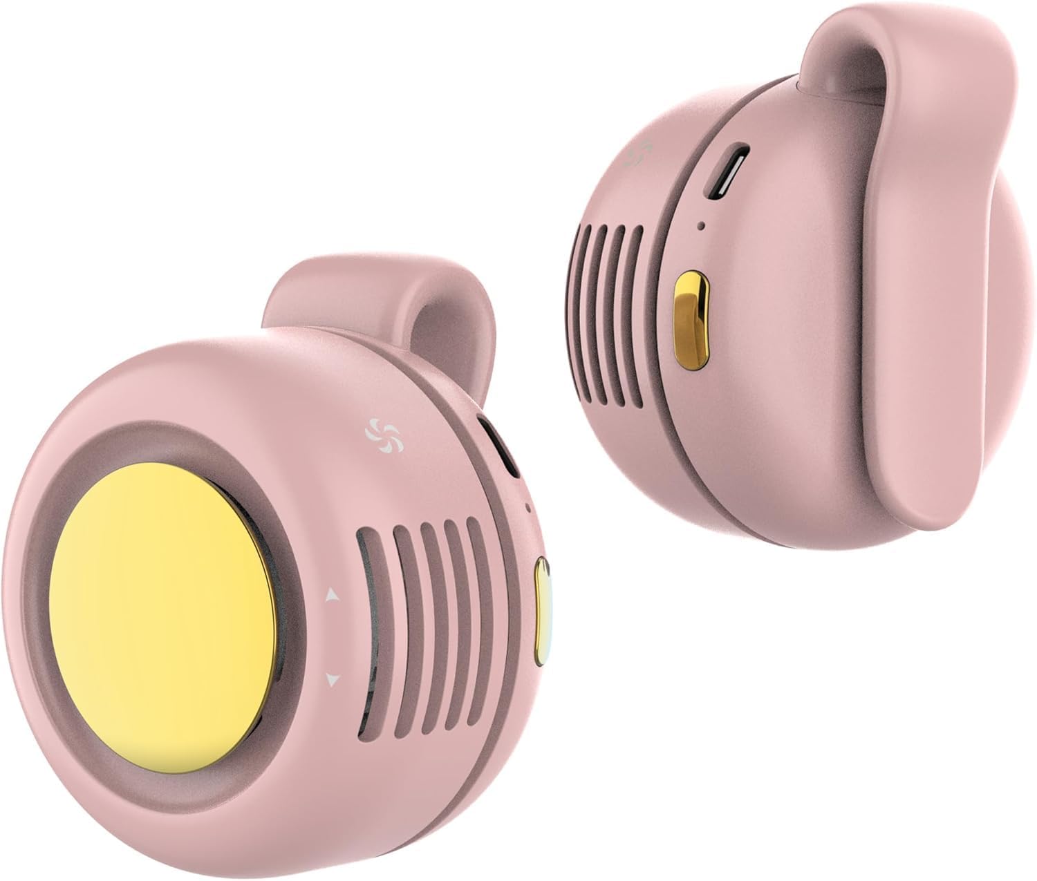 Ventilador portátil sin aspas con clip, silencioso y recargable: 3 ...
