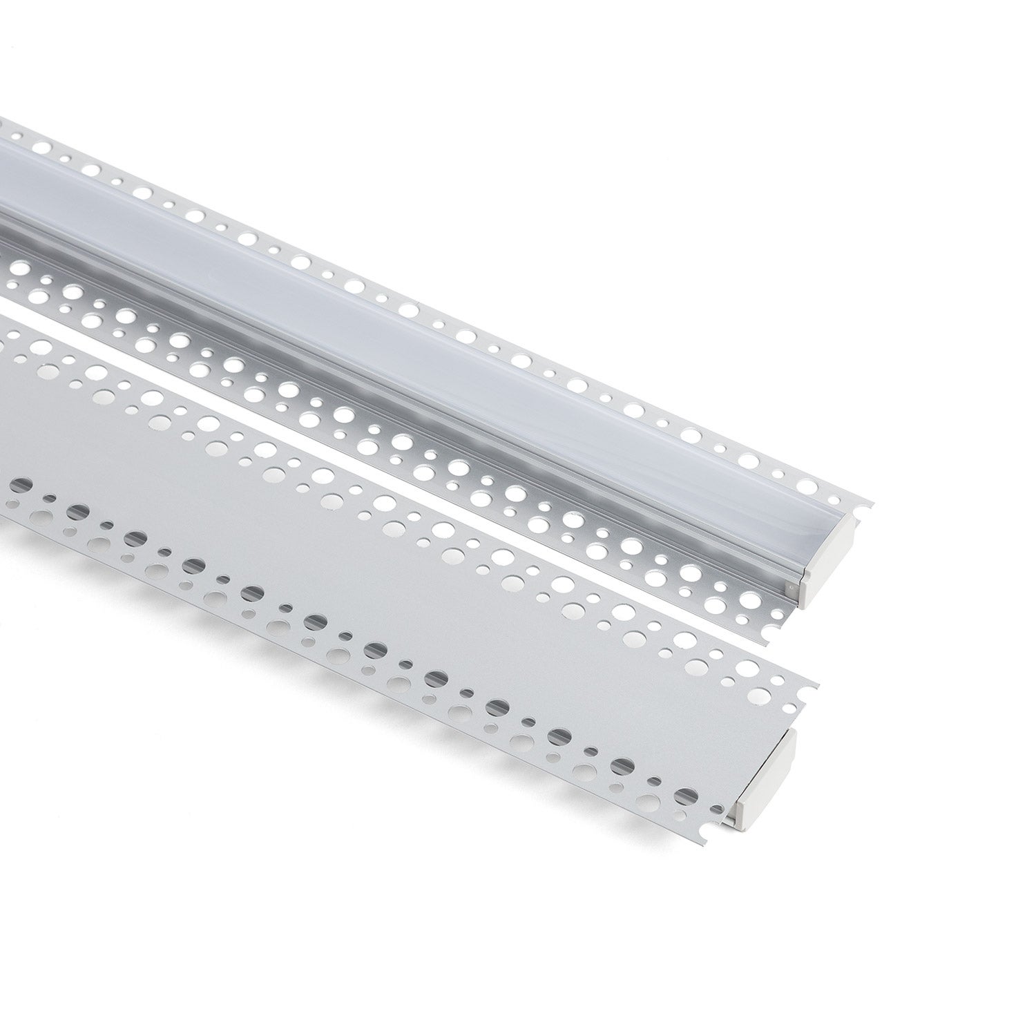 Profilé Aluminium Intégration Plâtre/Placo pour Rubans LED jusqu'à 20 ...