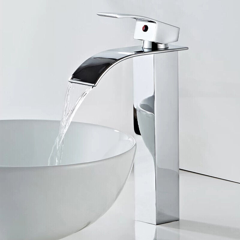 Robinet Salle Bain Cascade,Robinet Lavabo Cascade avec bec Hauteur ...