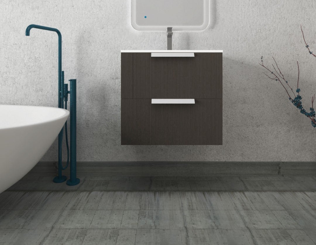 Composition VISON L60X55HX44P, grais taupe mat, 2T fermeture freinée ...