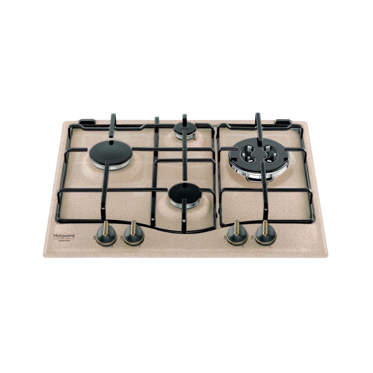 Table de cuisson à gaz encastrable à 4 brûleurs Hotpoint PC640T(AV)R/HA ...