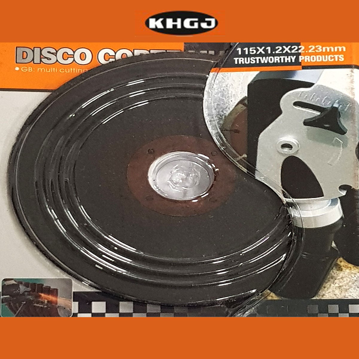 DISCO DE CORTE ABRASIVO MULTIFUNCIÓN 115 X 1,2 X 22,23 MM KHGJ 83001 ...