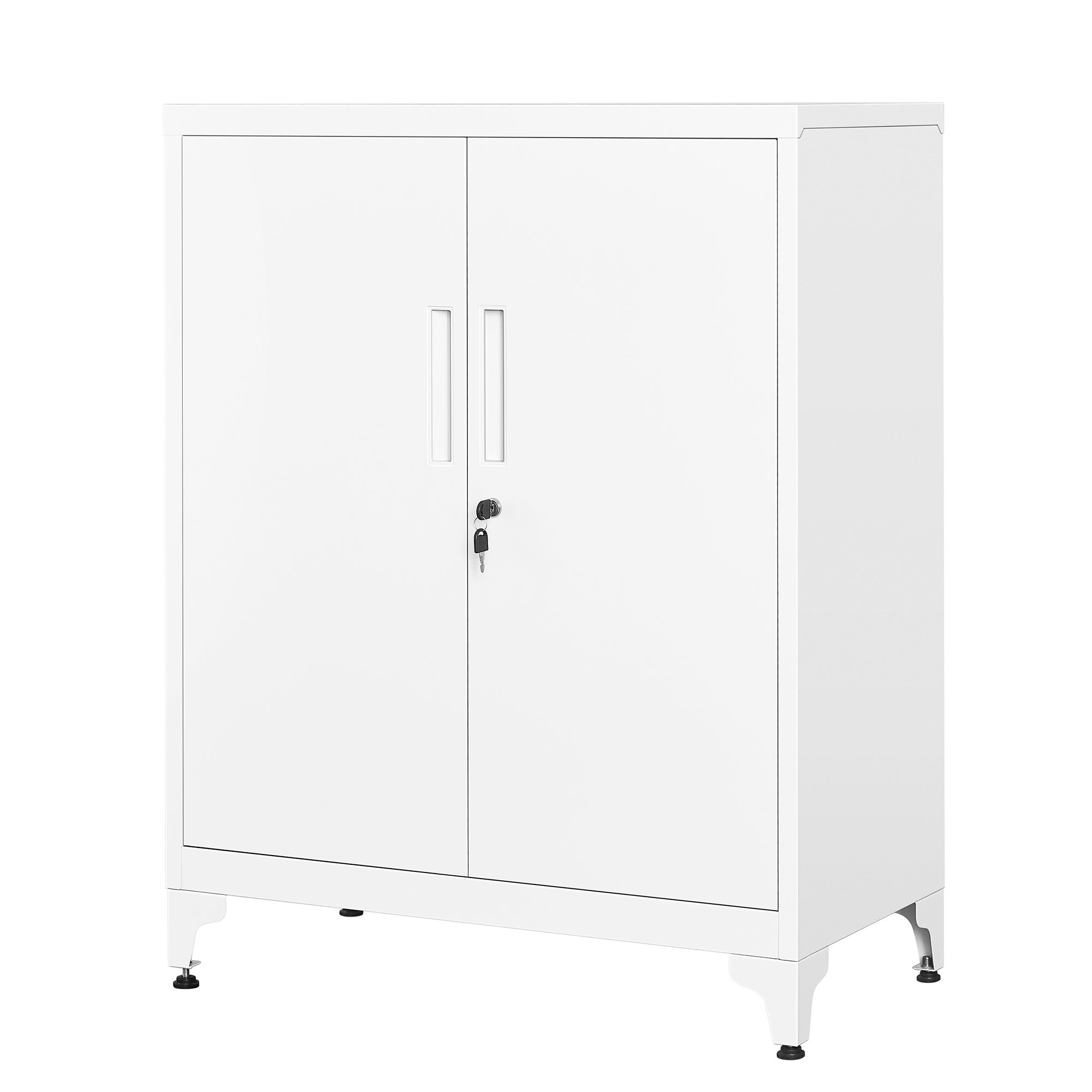 Caisson de Bureau, Placard Polyvalent, Armoire de Bureau à 2 Portes ...