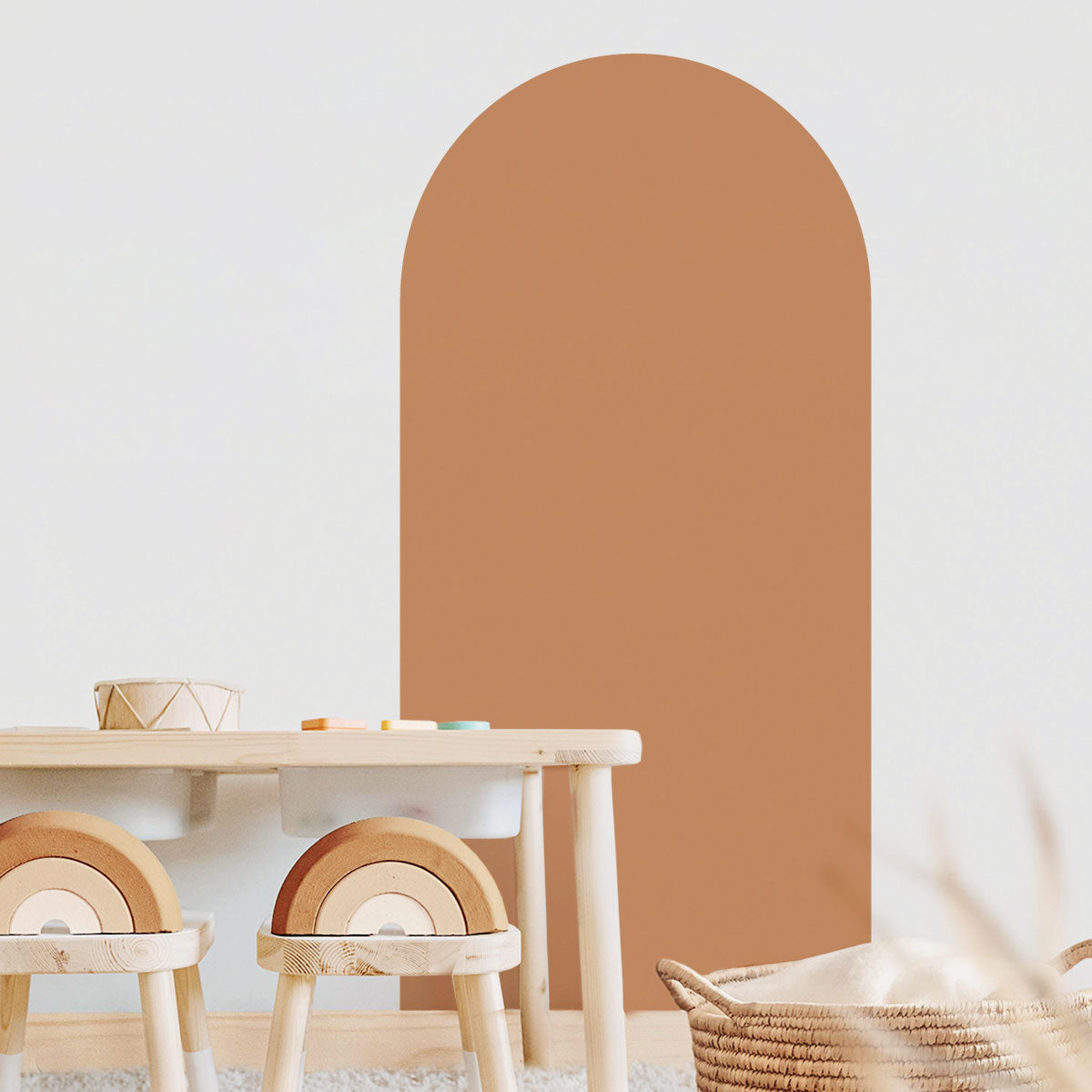 Sticker adhésif en vinyle arche boho marron 60x150 cm | Leroy Merlin