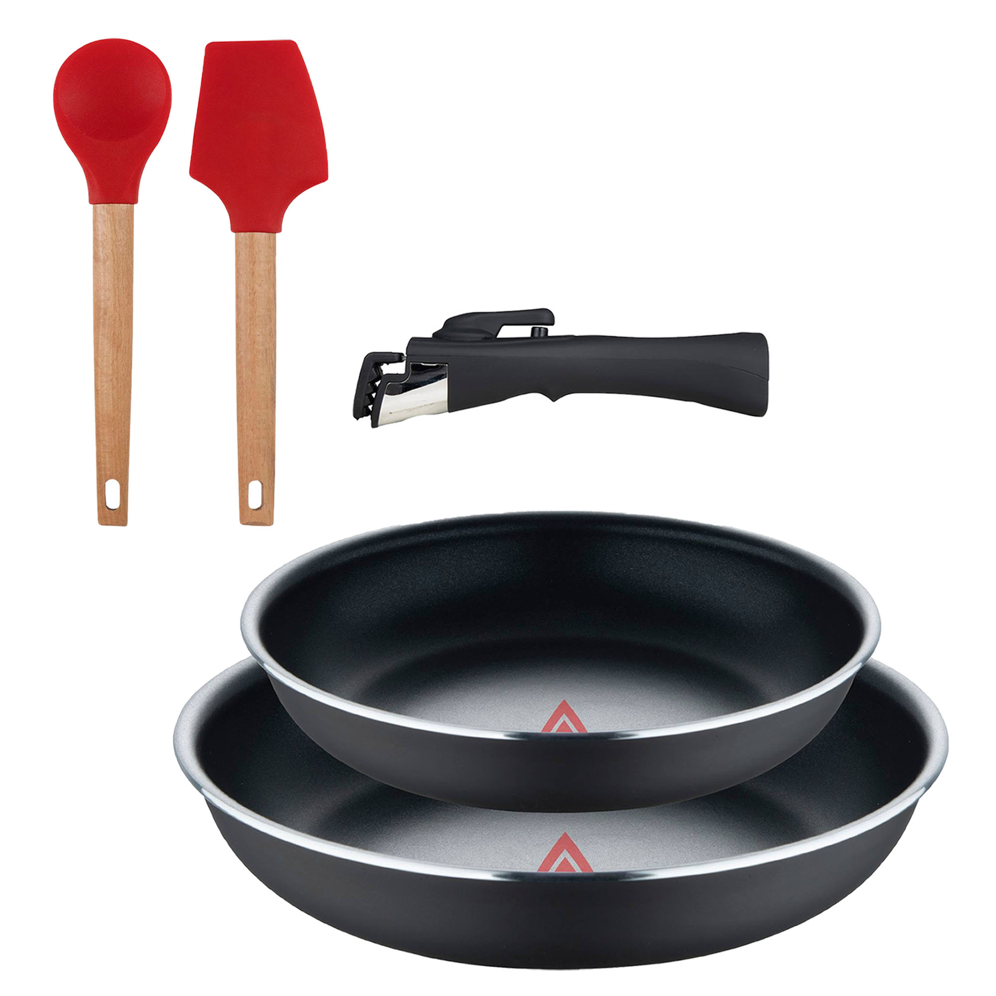 Poêles à induction Click&Cook Ø22Ø26cm et ustensiles de cuisine | Leroy ...