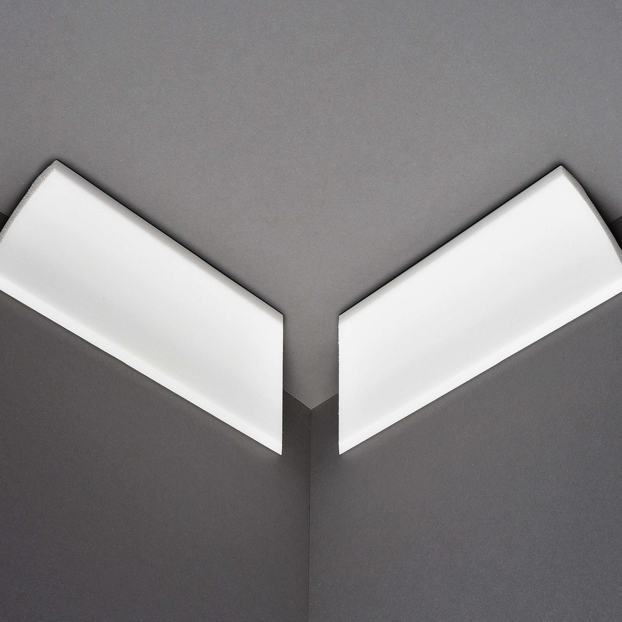 DECOSA Angle rentrant pour la moulure B7 - polystyrène - blanc - 2 ...