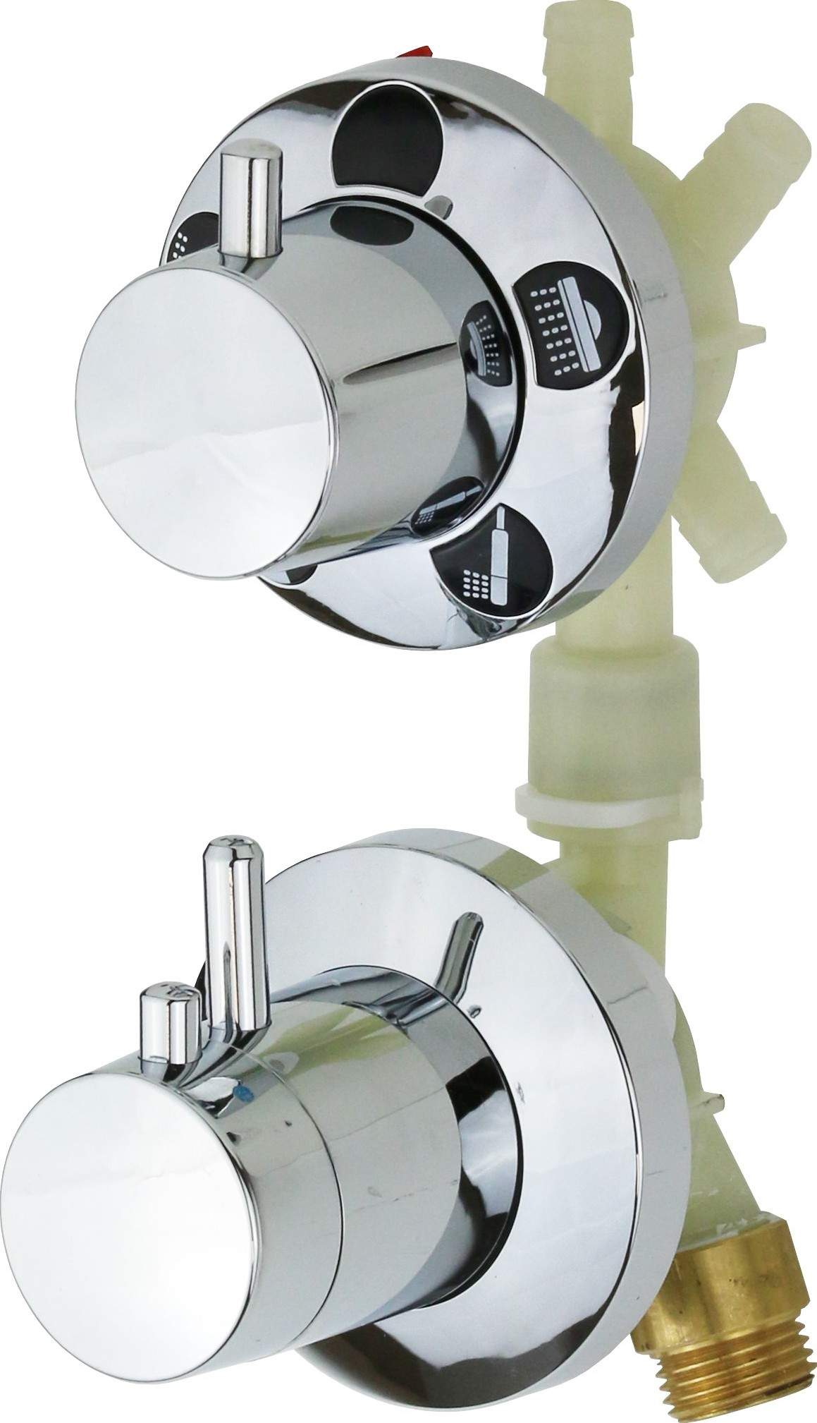 Mitigeur thermostatique de remplacement 4 fonctions Novellini OPUS ...