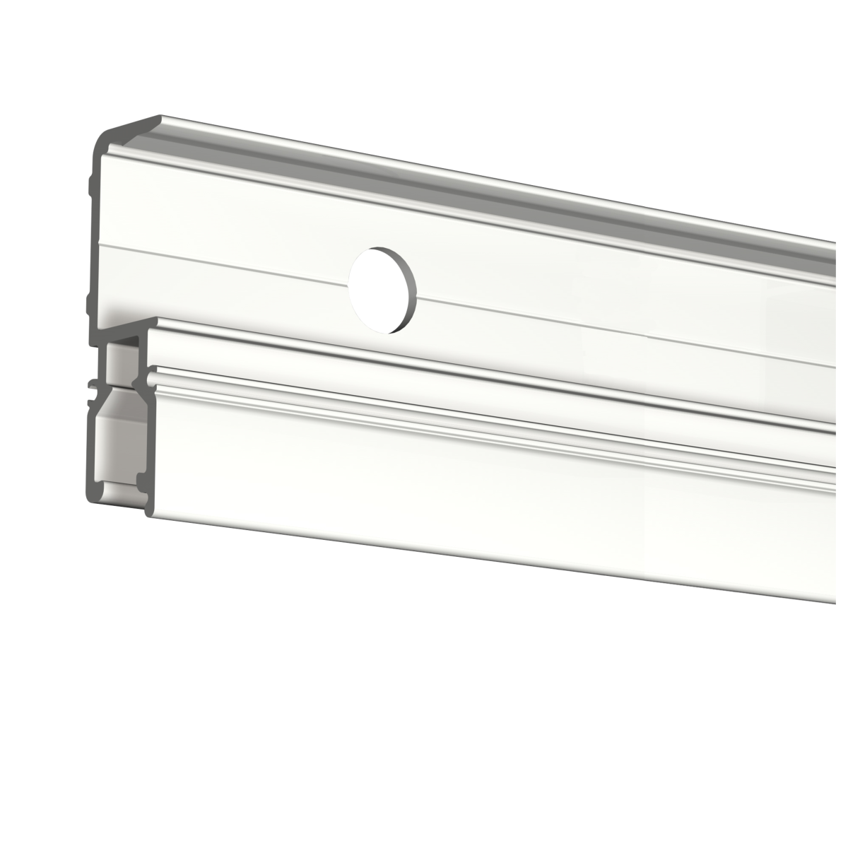 Cimaise Museum Line R70 200 cm blanc - Cimaise tableau Newly | Leroy Merlin