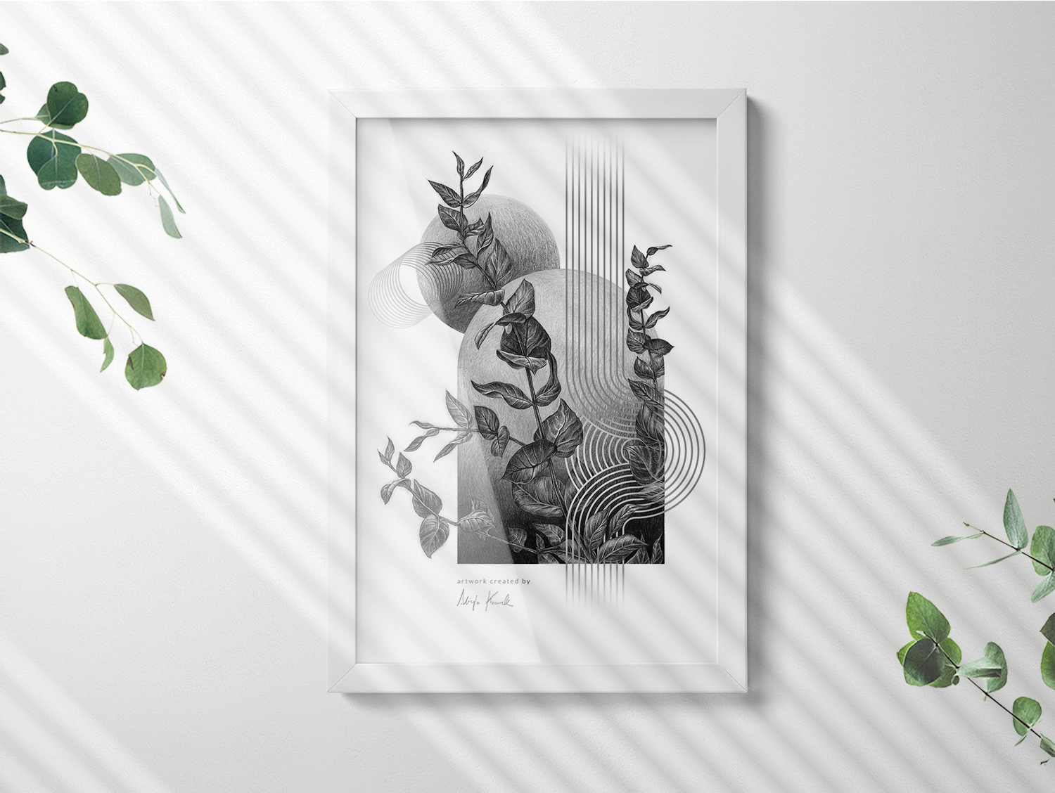 Cadre Wallfluent blanc – format rectangulaire – 20x30 cm – cadre photo ...