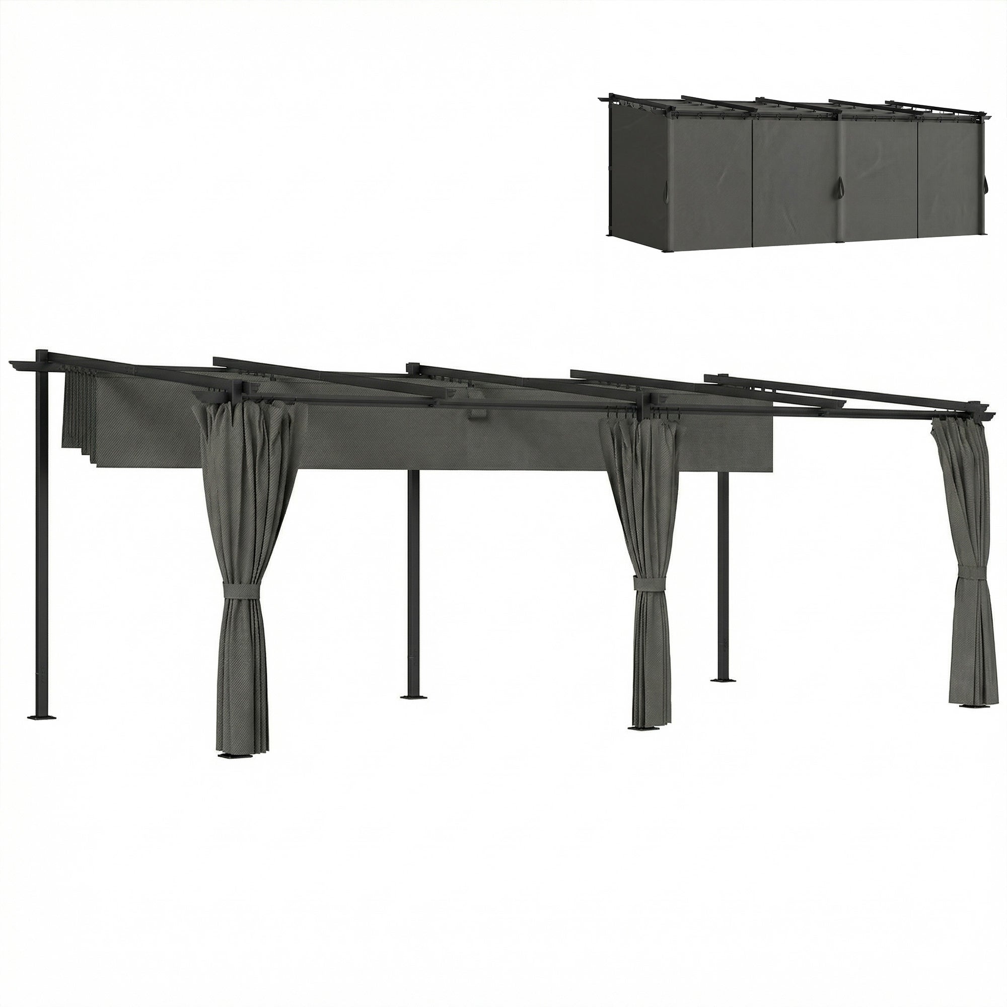Pergola aluminium Outsunny | Leroy Merlin