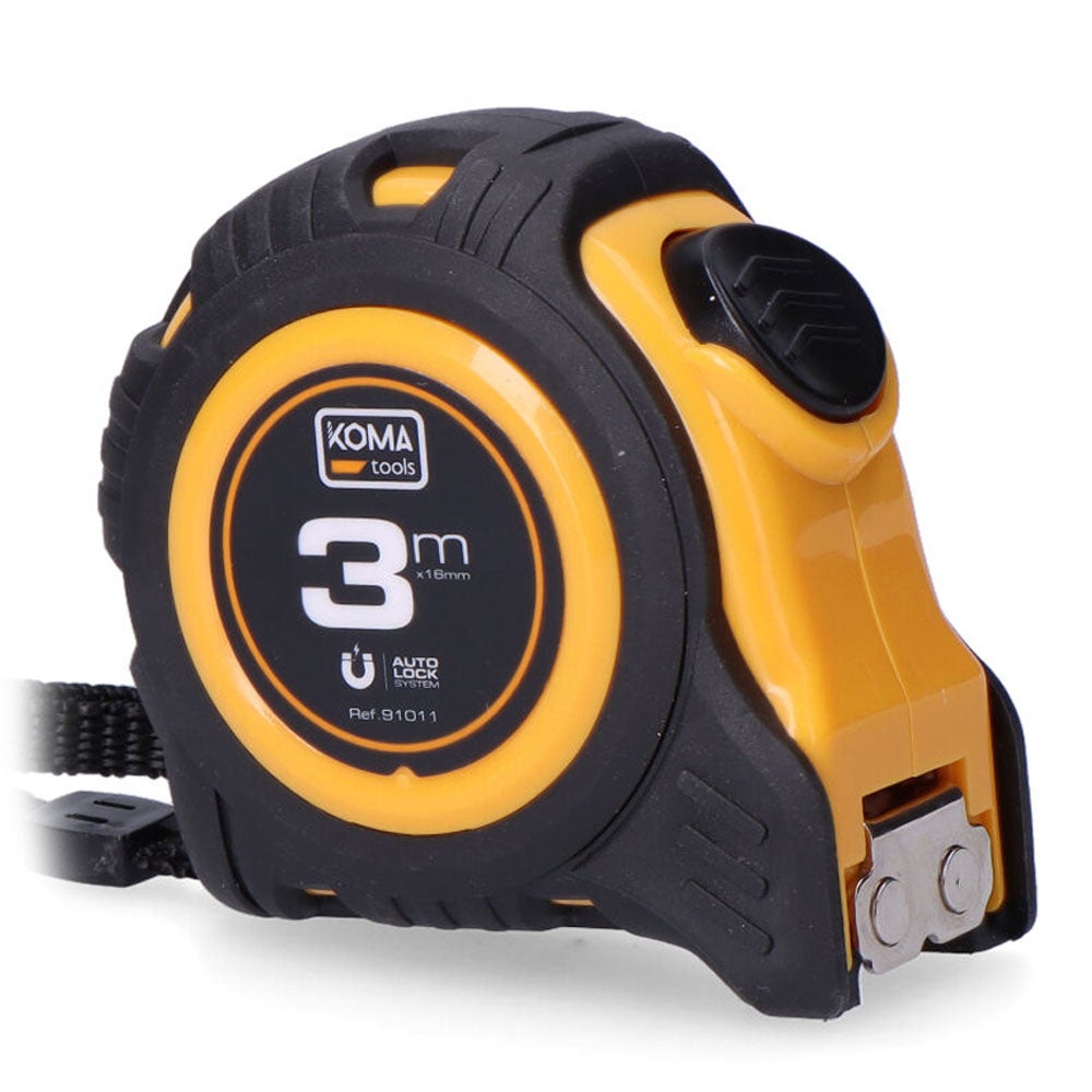 Flexómetro 3m x 16mm ABS antideslizante Magnet EDM - 91011 | Leroy Merlin