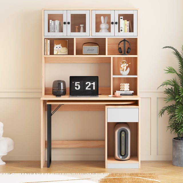 Bureau extensible bois au meilleur prix | Leroy Merlin