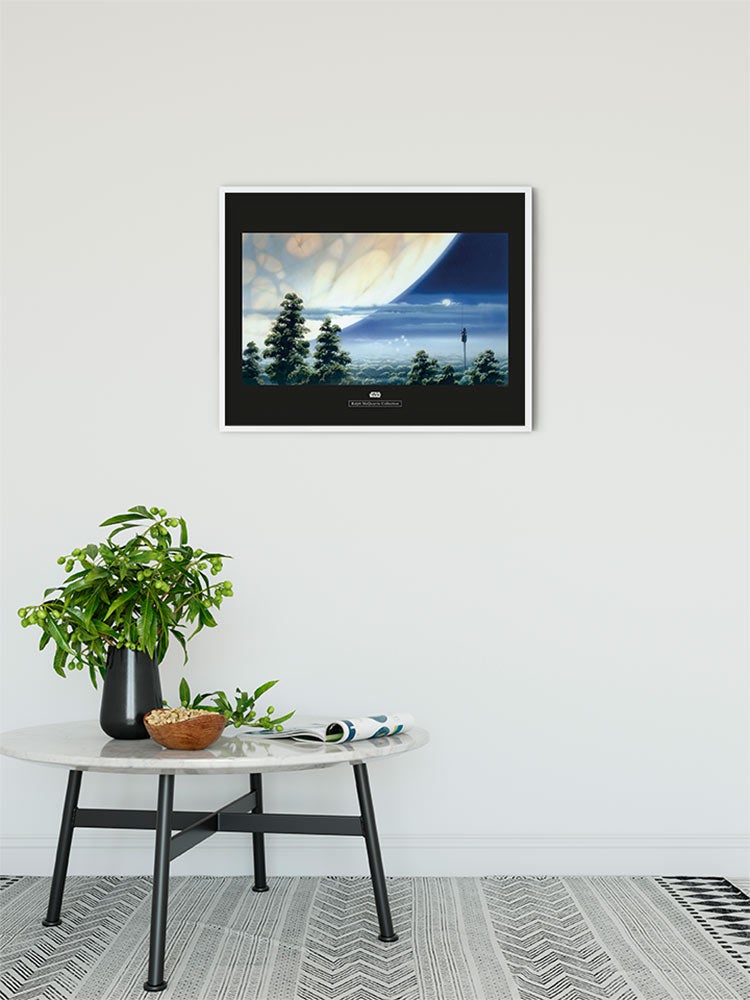 Poster d'art de Komar - Star Wars Classic RMQ Yavin Lookout - Taille ...