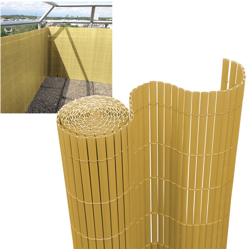 PVC canisse para jardín balcón terraza, Balcón valla cortavientos ...