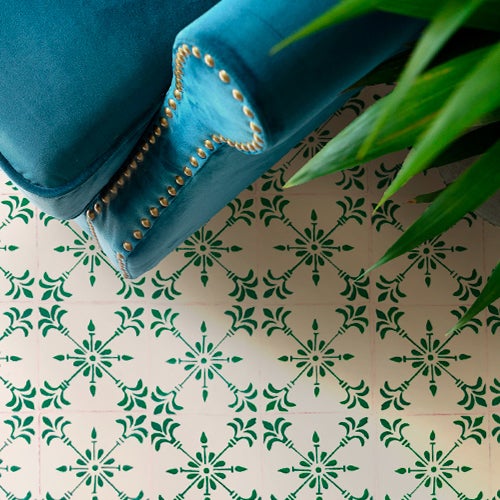 Revêtement Sol Vinyle PVC – Loures 700 x 3920 mm, Vert | Leroy Merlin