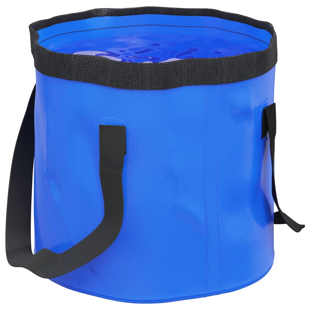 Seaux pliables 2 unités PVC bleu 20 L | Leroy Merlin