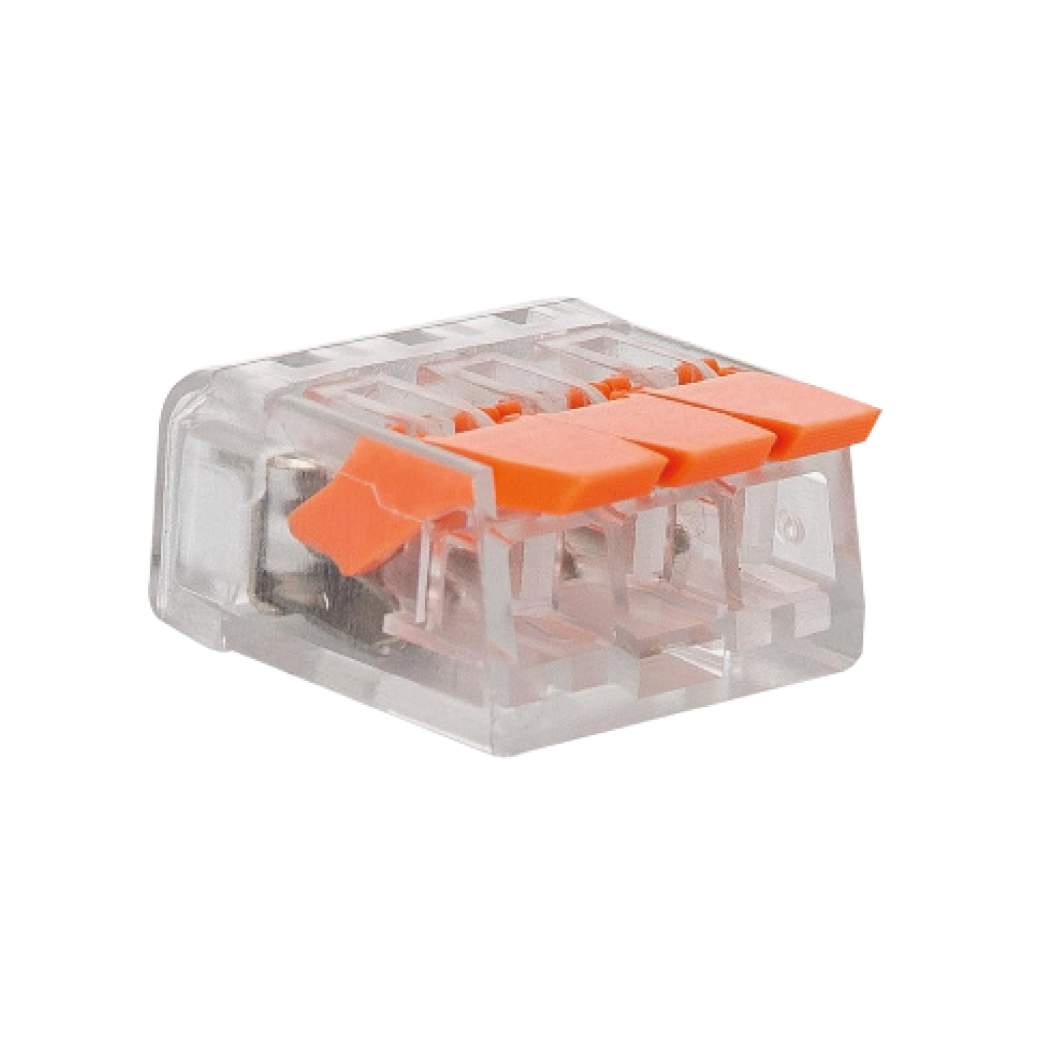 Bloque de terminales de palanca - Paquete de 100 - Conector de 3 vías ...