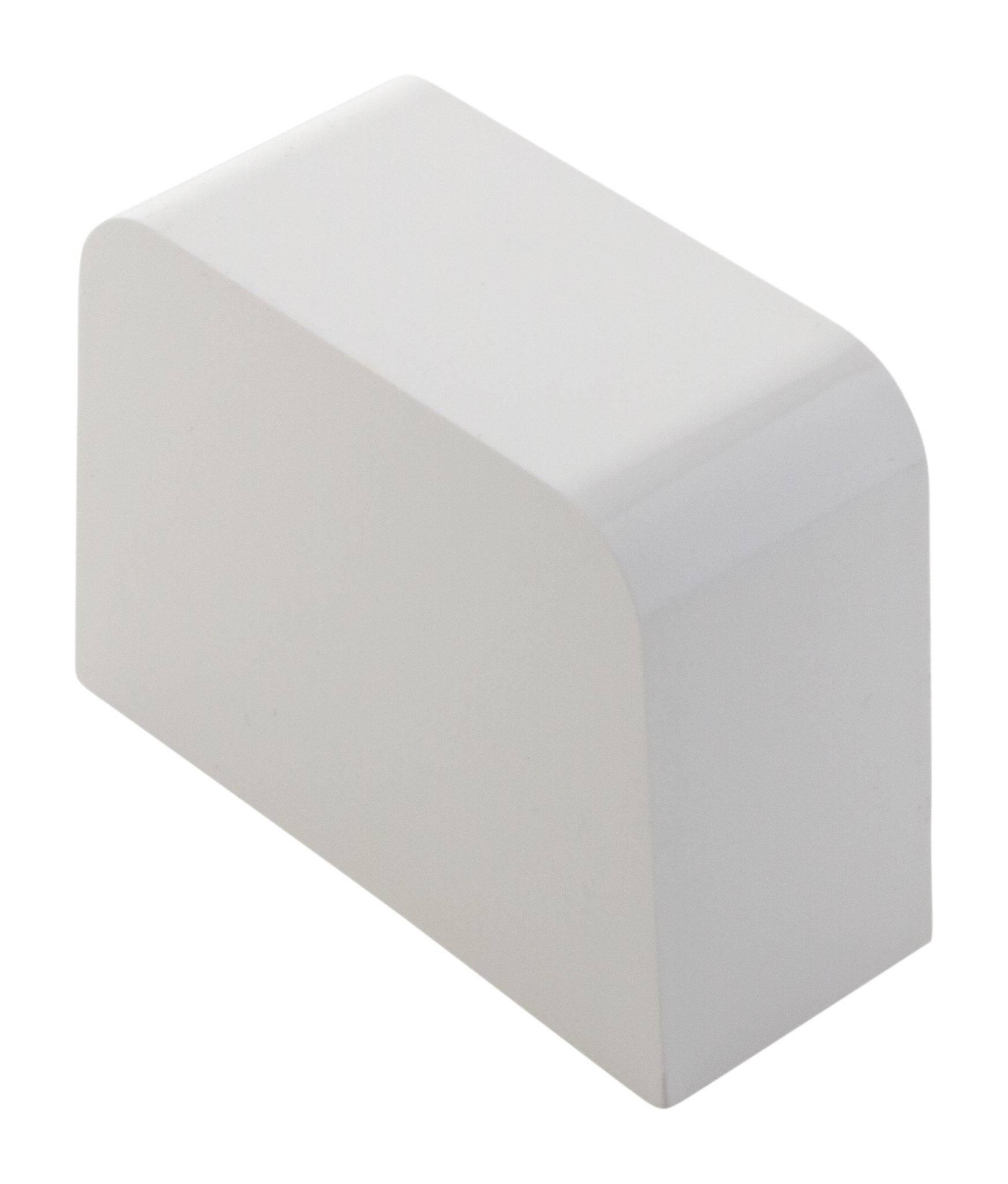 Bouchon linéaire goulotte/climatiseur 80x60mm - Blanc Ral 9001 ...