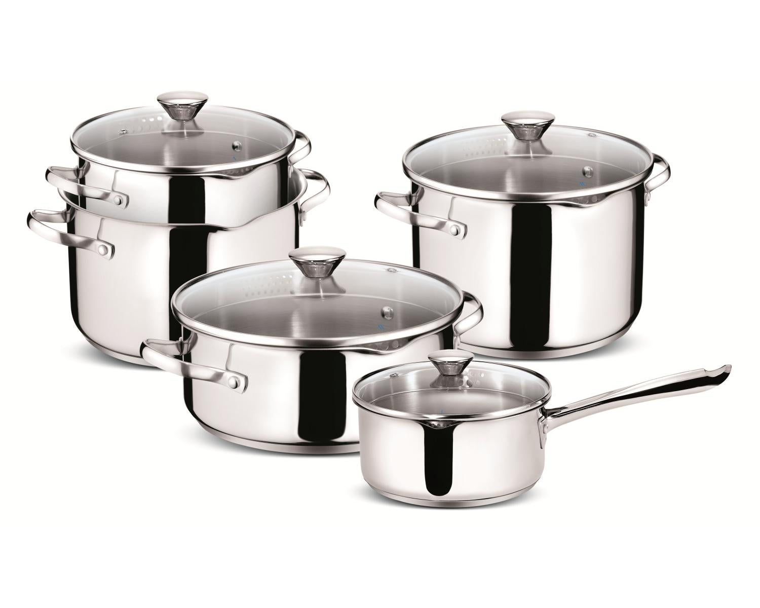 Lagostina 7116001319 lot de casseroles 9 pièce(s) | Leroy Merlin