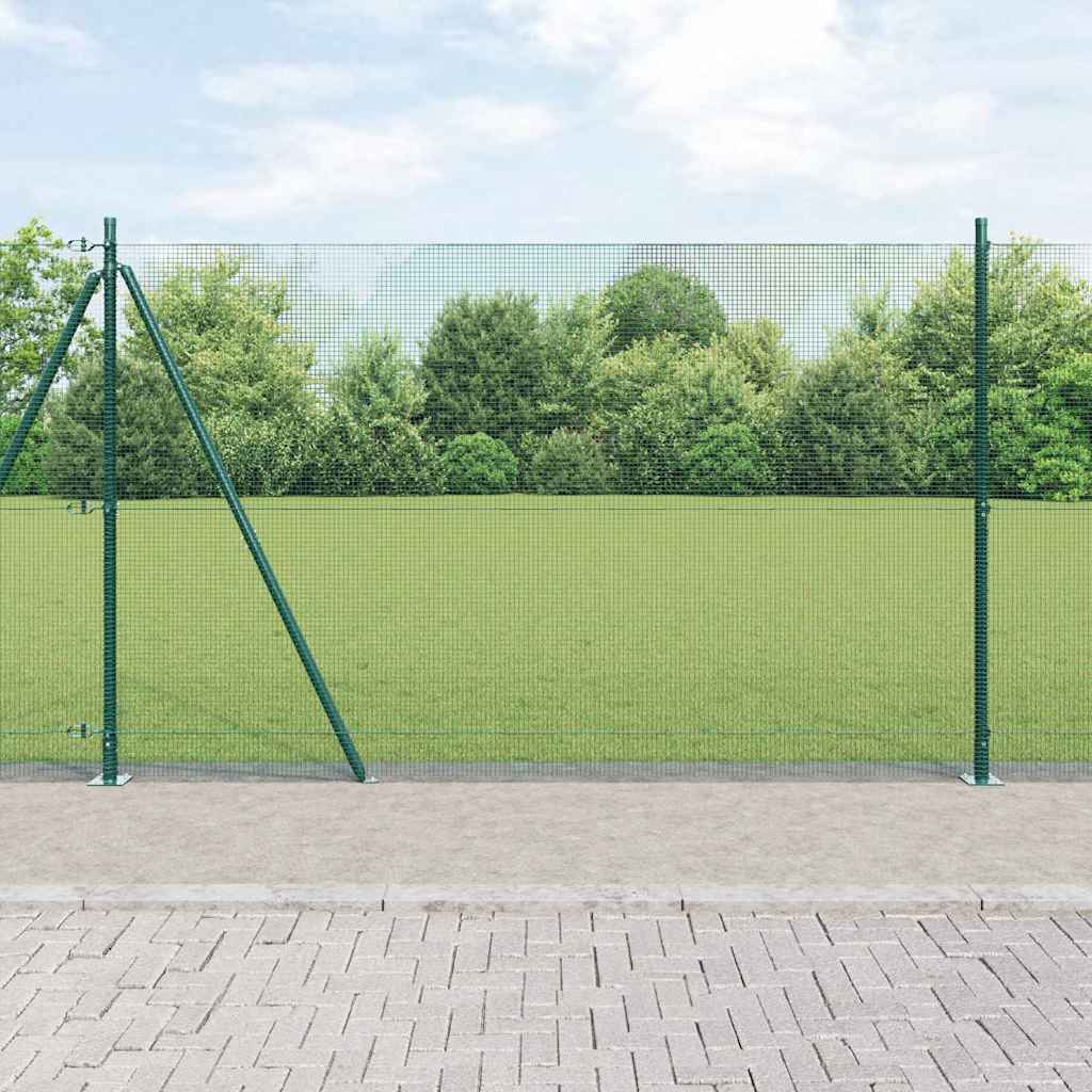 Clôture en fil soudé avec base en béton 50 x 1,4 m (L x H) | Leroy Merlin