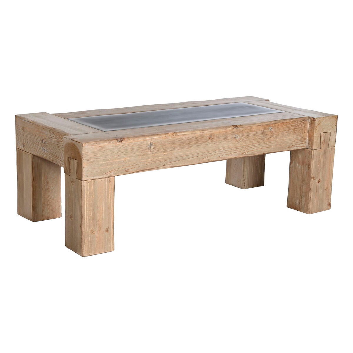 Table Basse Home ESPRIT Sapin Bois MDF 140 x 70 x 46 cm | Leroy Merlin