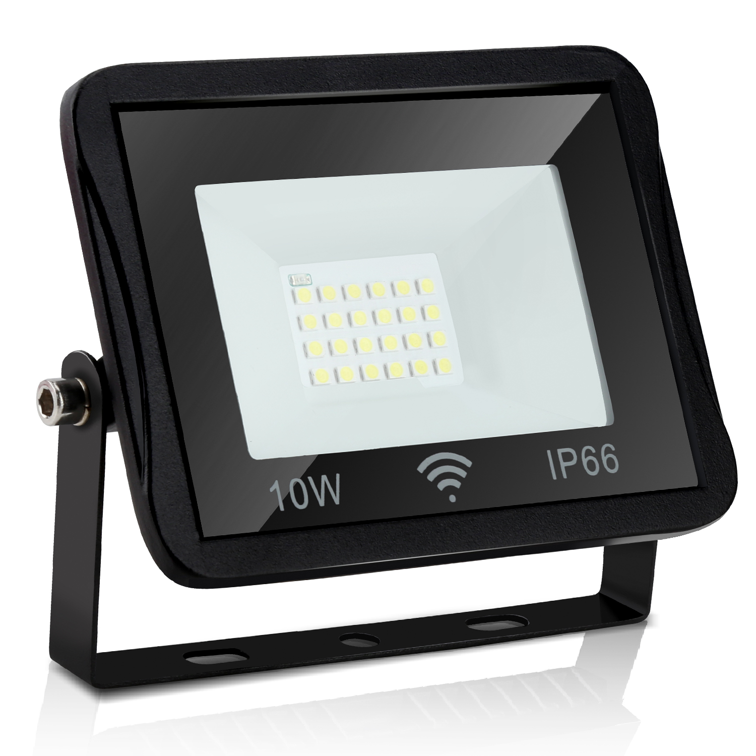 Proyector LED 10W con IP66 Spot IP66 Spot Proyector al aire libre con LED blanco cálido | Leroy ...