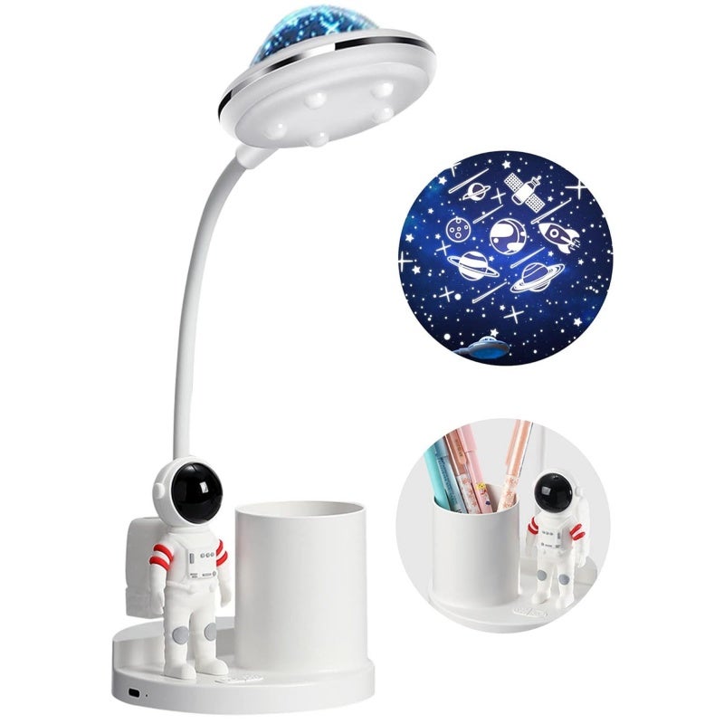 Lampe de lecture portable LED de type astronaute, avec projecteur et ...