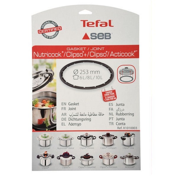 Junta 8/10l d=253, x1010003 para olla a presión seb | Leroy Merlin