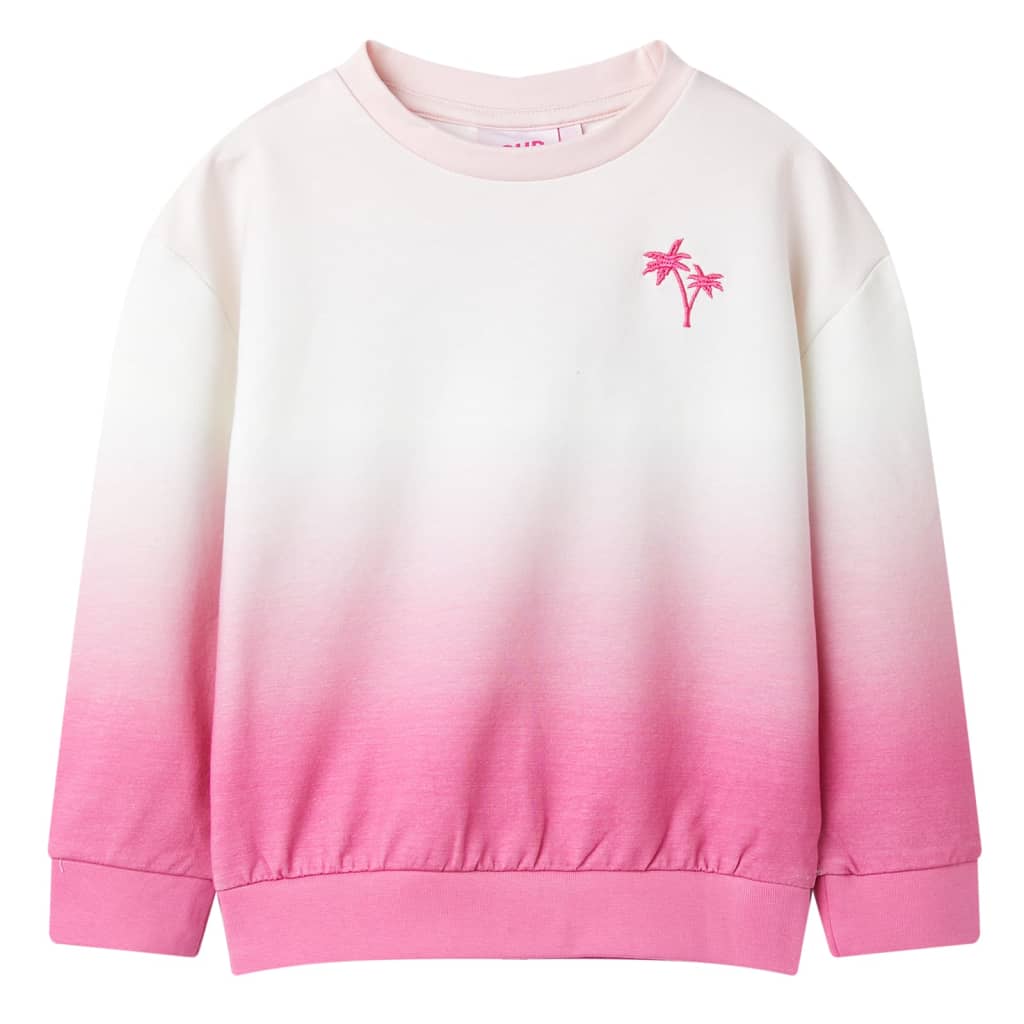 Sweatshirt pour enfants rose clair 116 | Leroy Merlin