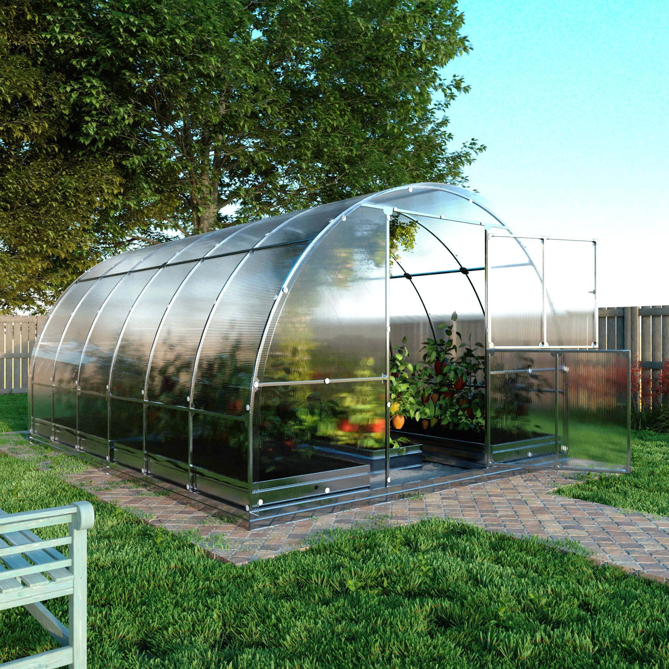 Serre De Jardin Polycarbonate