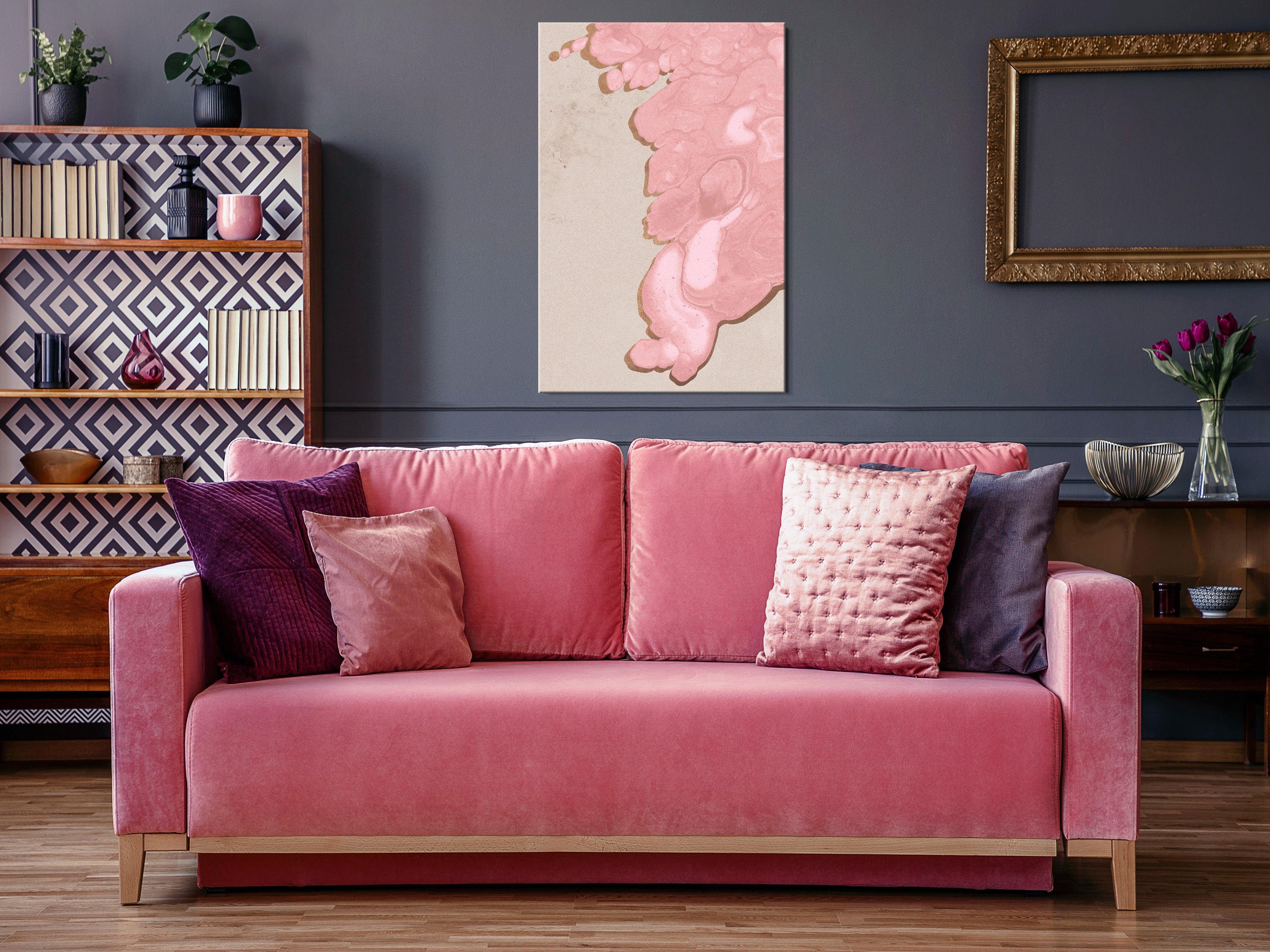 Tableau - Pastel Tide (1 Part) Vertical [60x90] | Leroy Merlin