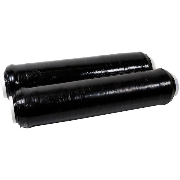 Film étirable - Coloris : noir - Longueur : 600 m - Largeur : 390 mm ...