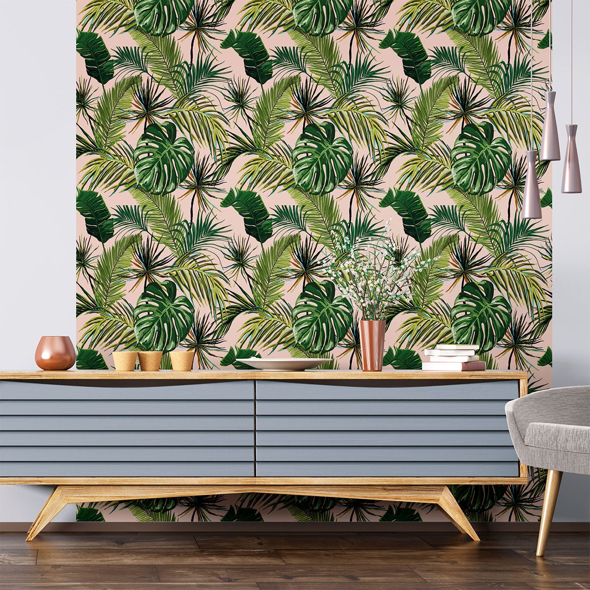 Sticker effet papier peint - CURITIBA - 30x30cm | Leroy Merlin