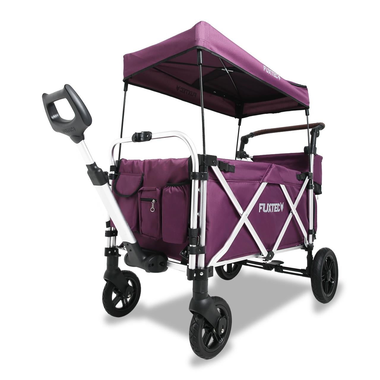 Chariot de transport pliable pourpre - FUXTEC Super Cruiser ...