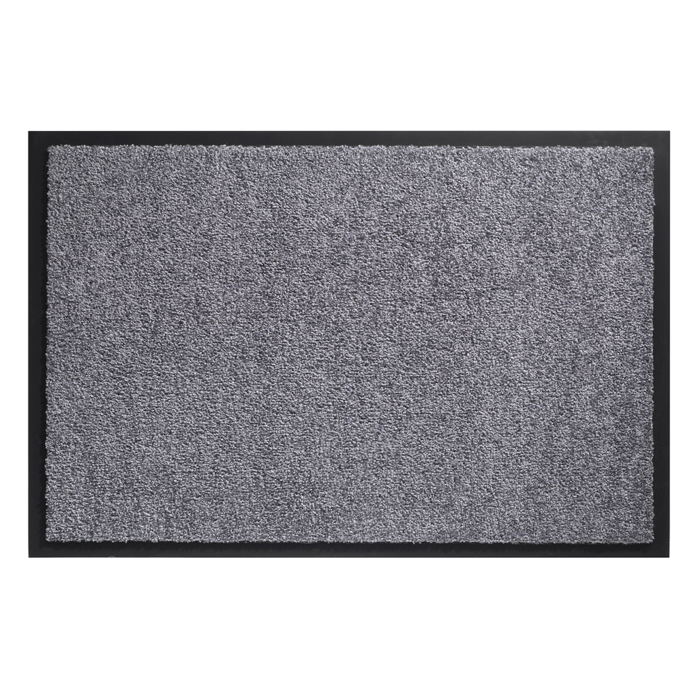 Tapis absorbant Twister 60x90cm gris | Leroy Merlin