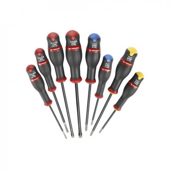 Jeu de 8 tournevis à pointe diamant PROTWIST FACOM ADM.J8PB | Leroy Merlin