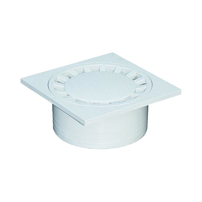 Regard pvc antishock siphonné 250x250mm 250x250mm h87mm avec drain ...