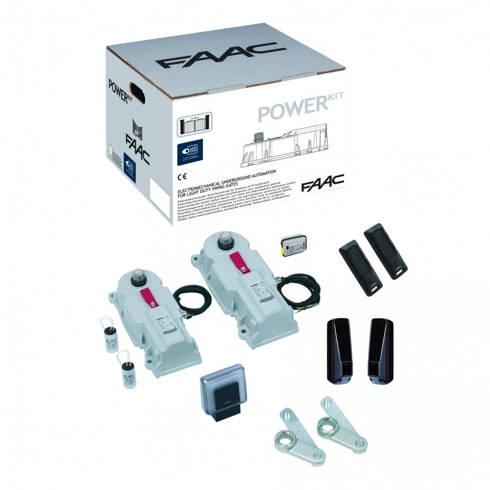 Power Kit Integral 24V (Version 2023) (Sans Caisson De Fondation) FAAC ...
