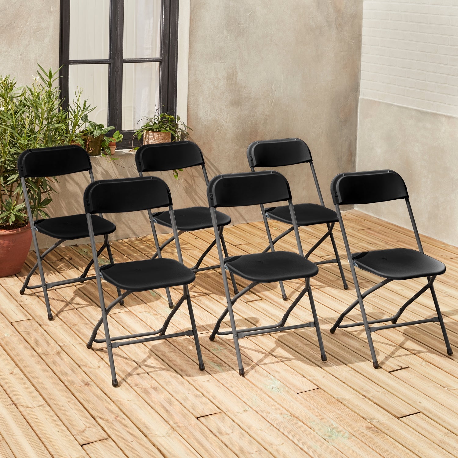 Chaises de réception pliantes – Fiesta – 6 chaises d'appoint en ...