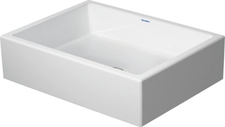 Lavabo Duravit Vero Air 50x38cm, sin rebosadero, sin banco, sin agujero ...